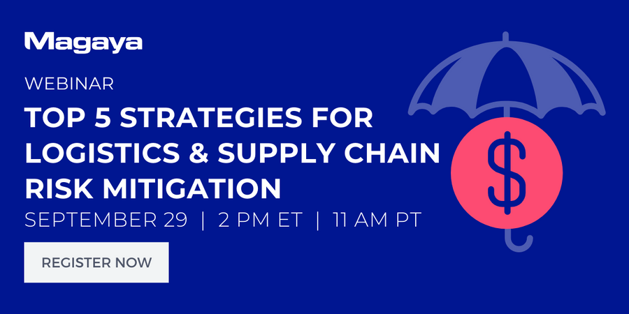 Webinar: Top 5 Strategies for Logistics & Supply Chain Risk Mitigation